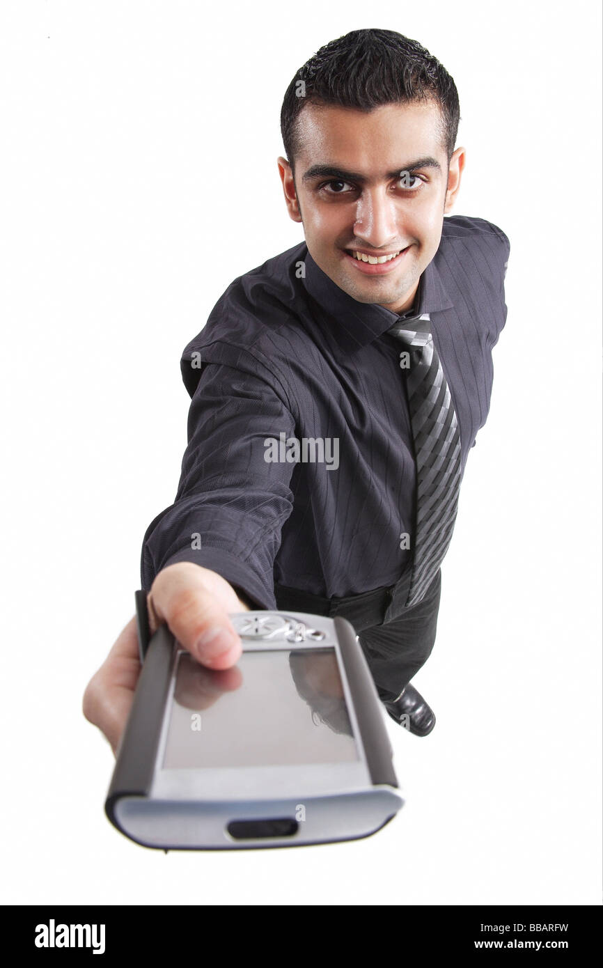 Executive holding pda hi-res stock photography and images - Alamy