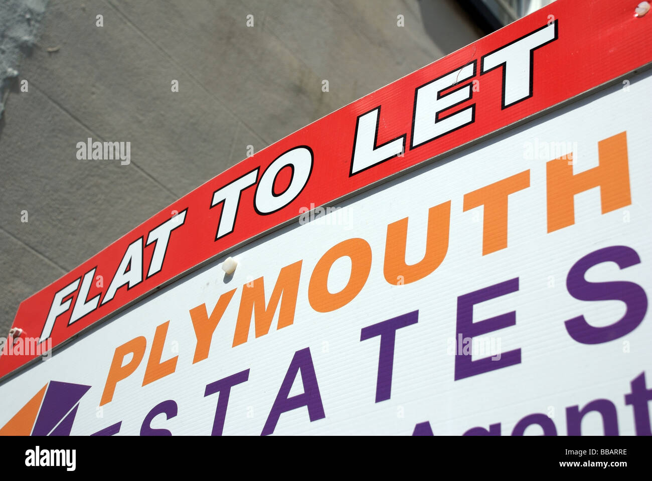 Flat to let sign hi-res stock photography and images - Alamy