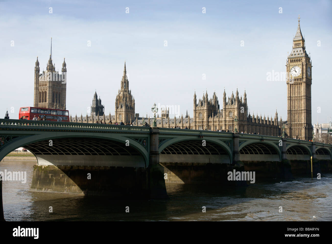 The Houses of Parliament and Big Ben Westminster London England UK (c ...