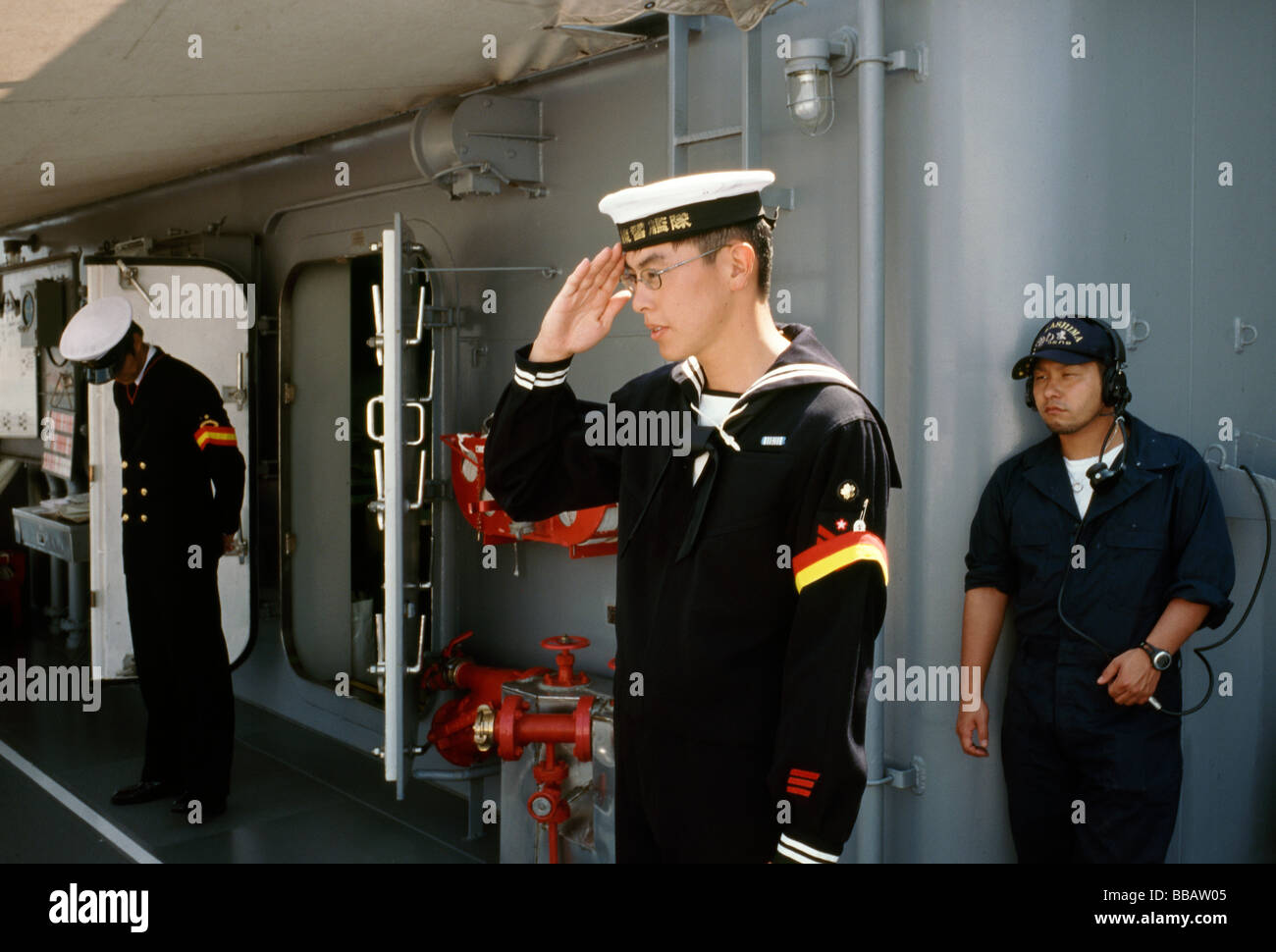 July 13, 2005 - Japanese Navy frigate JDS Kashima on a short stopover ...