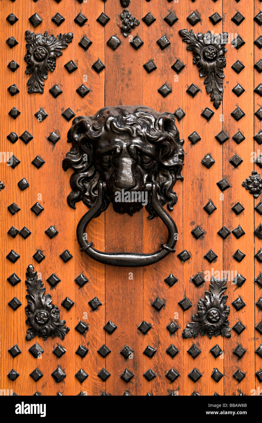 England Bristol Corn Street Corn Exchange door knocker Stock Photo - Alamy