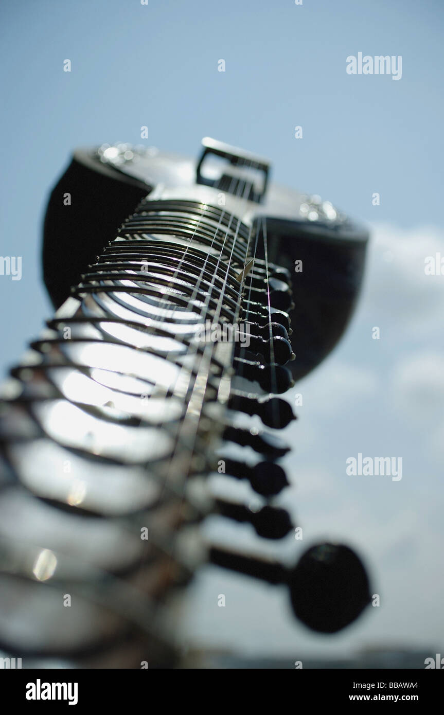 Sitar close up hi-res stock photography and images - Alamy