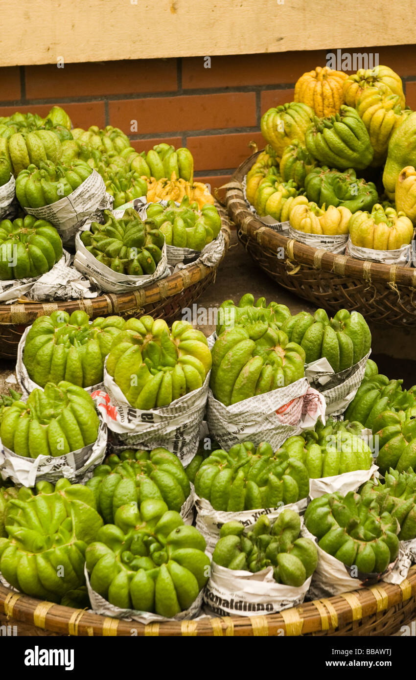 Buddha Hand fruits, Hanoi, vietnam Stock Photo - Alamy