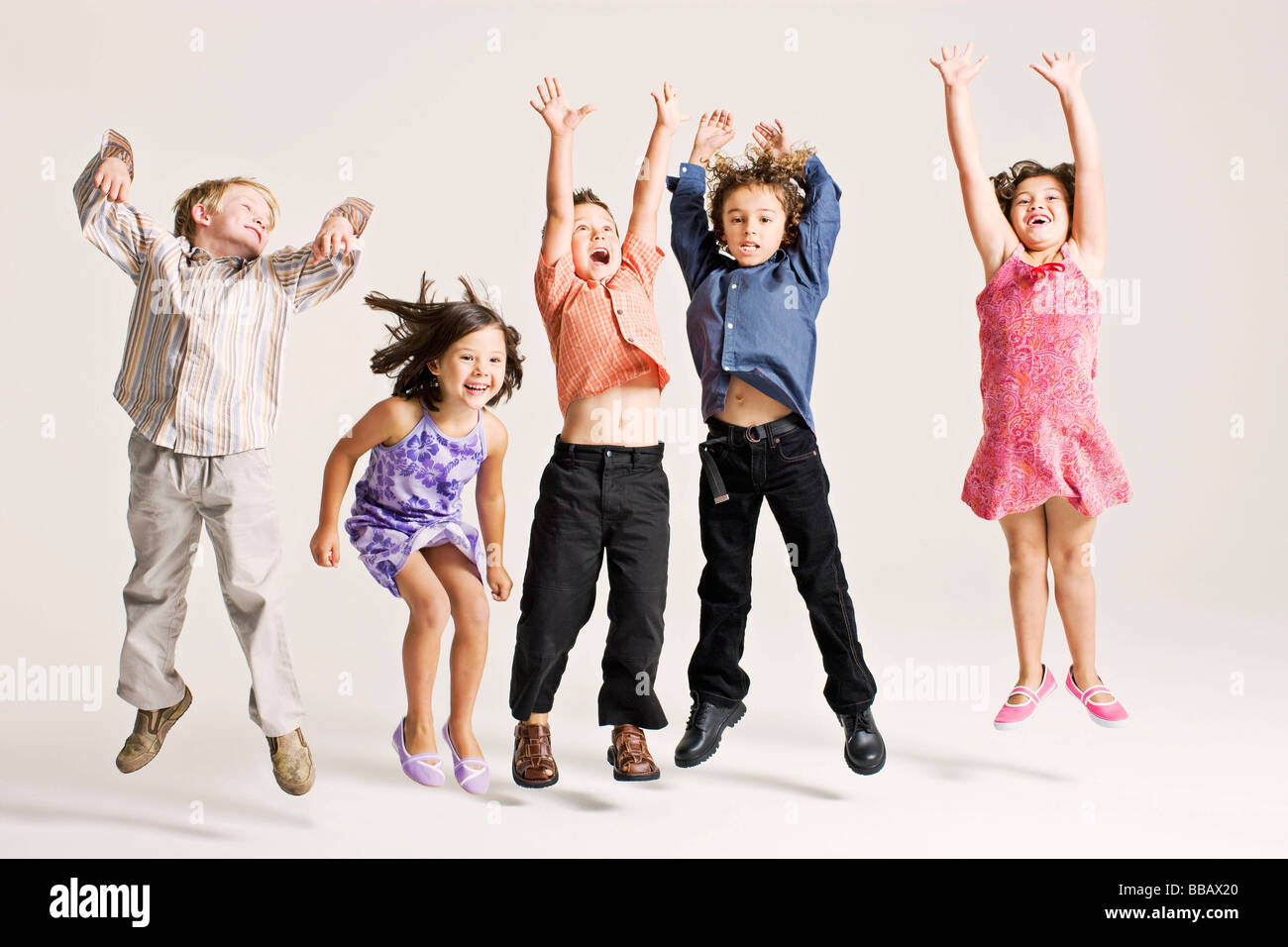 kids jumping Stock Photo - Alamy