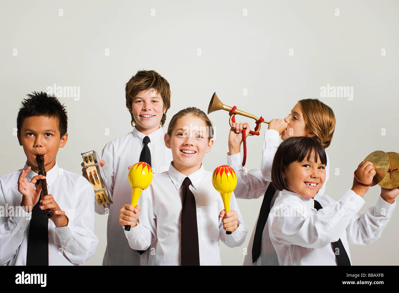 kids playing musical instruments Stock Photo - Alamy