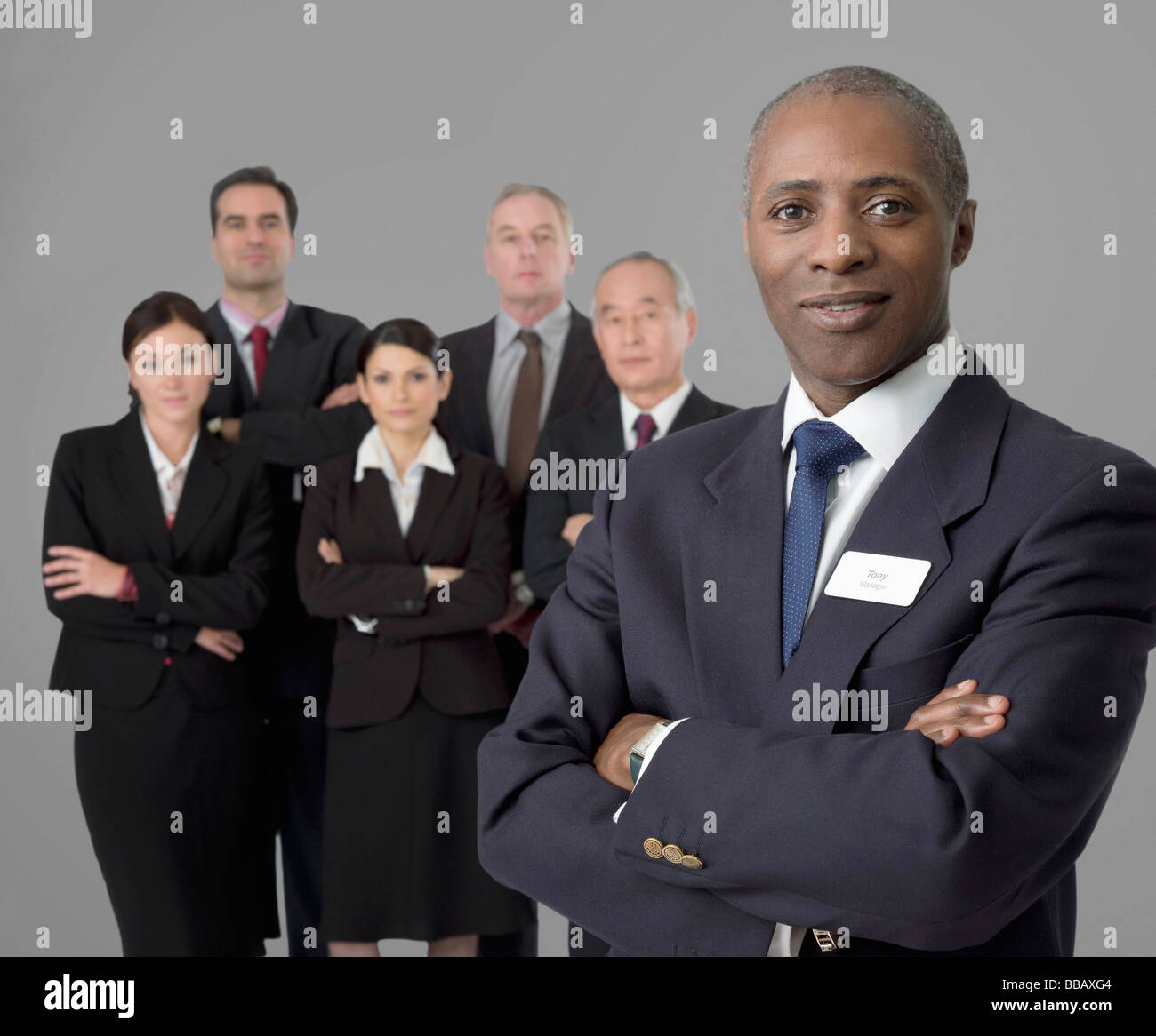 Portrait of a senior black businessman Stock Photo - Alamy