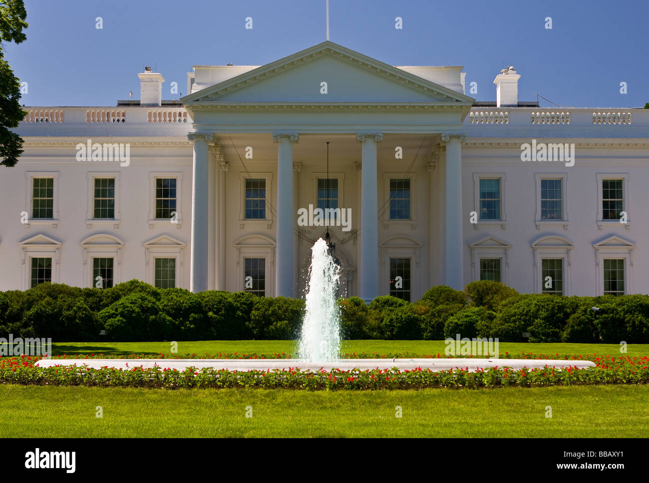 North lawn the white house hi-res stock photography and images - Alamy