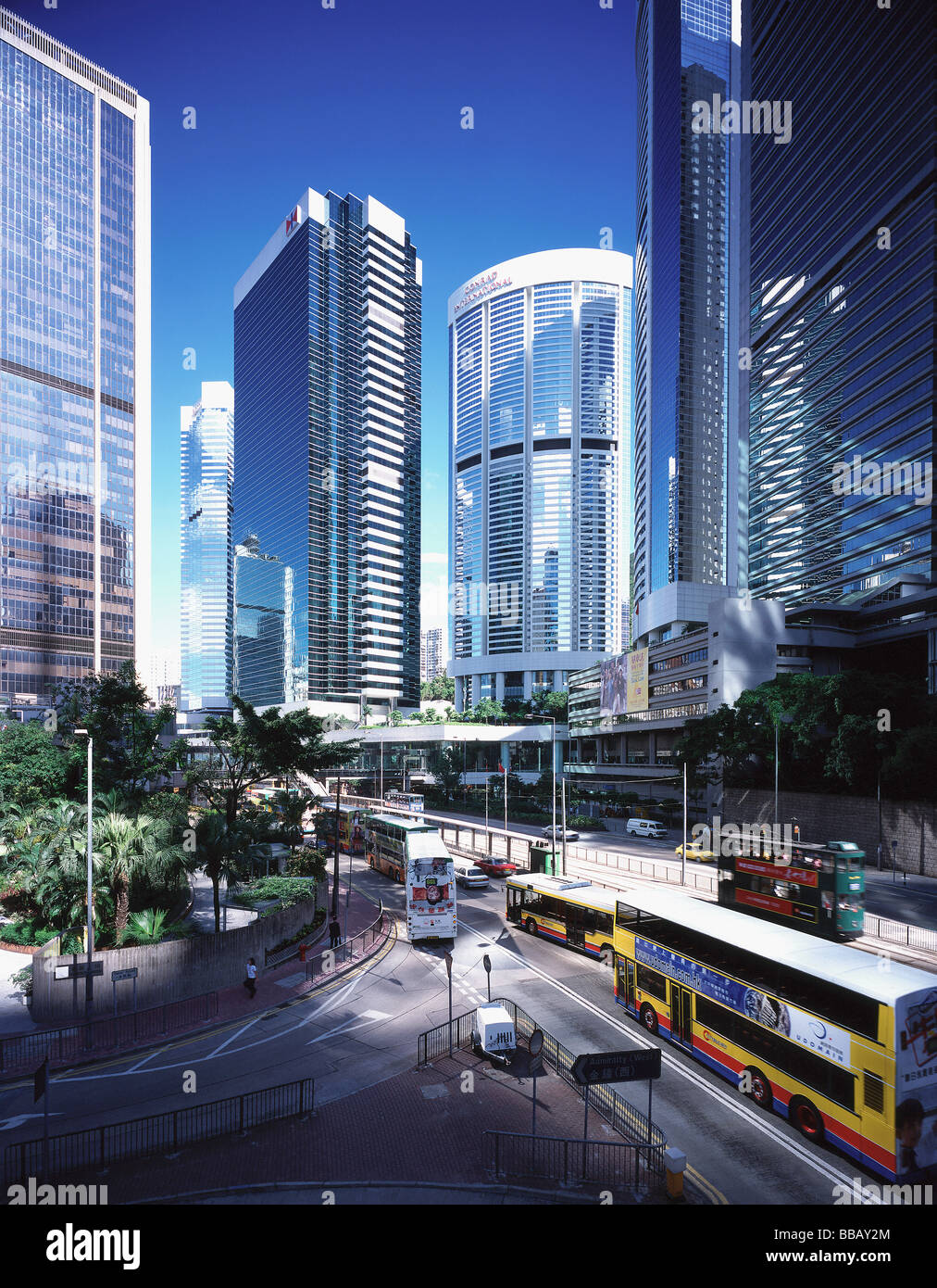 Hong Kong, Admiralty, Pacific Place in the day Stock Photo - Alamy
