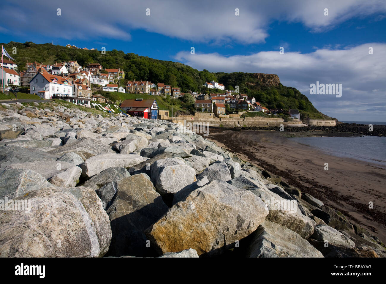 Runswick Bay North Yorkshire England Stock Photo - Alamy