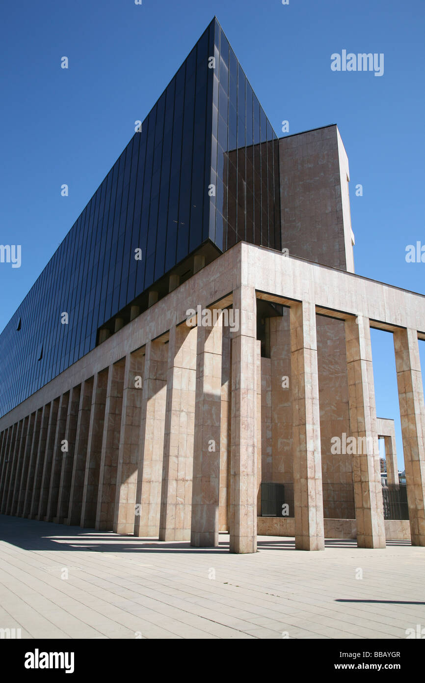 Leon Modern Building Architecture Local Government Spain Stock Photo ...