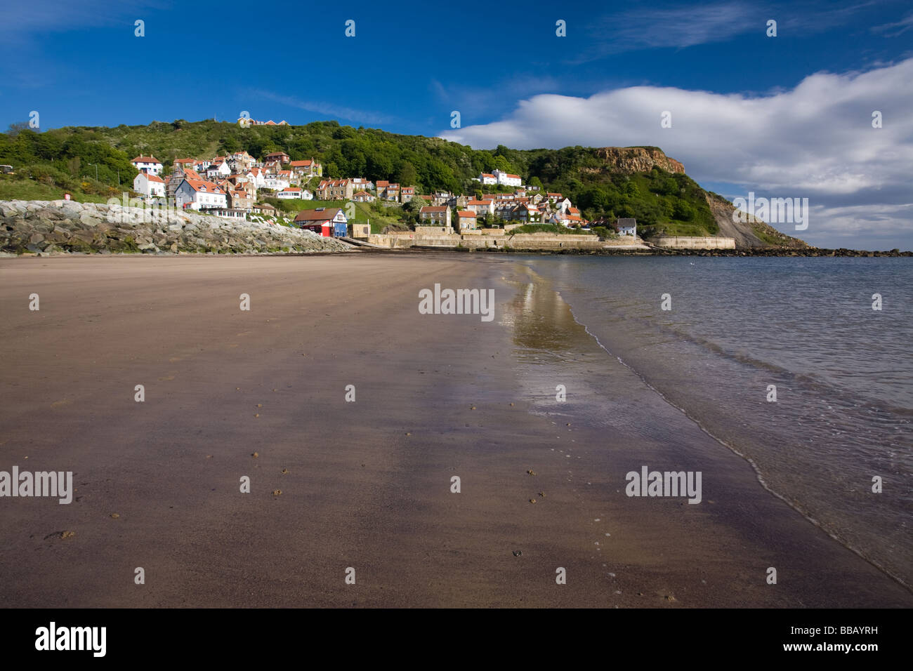 Runswick Bay North Yorkshire England Stock Photo - Alamy