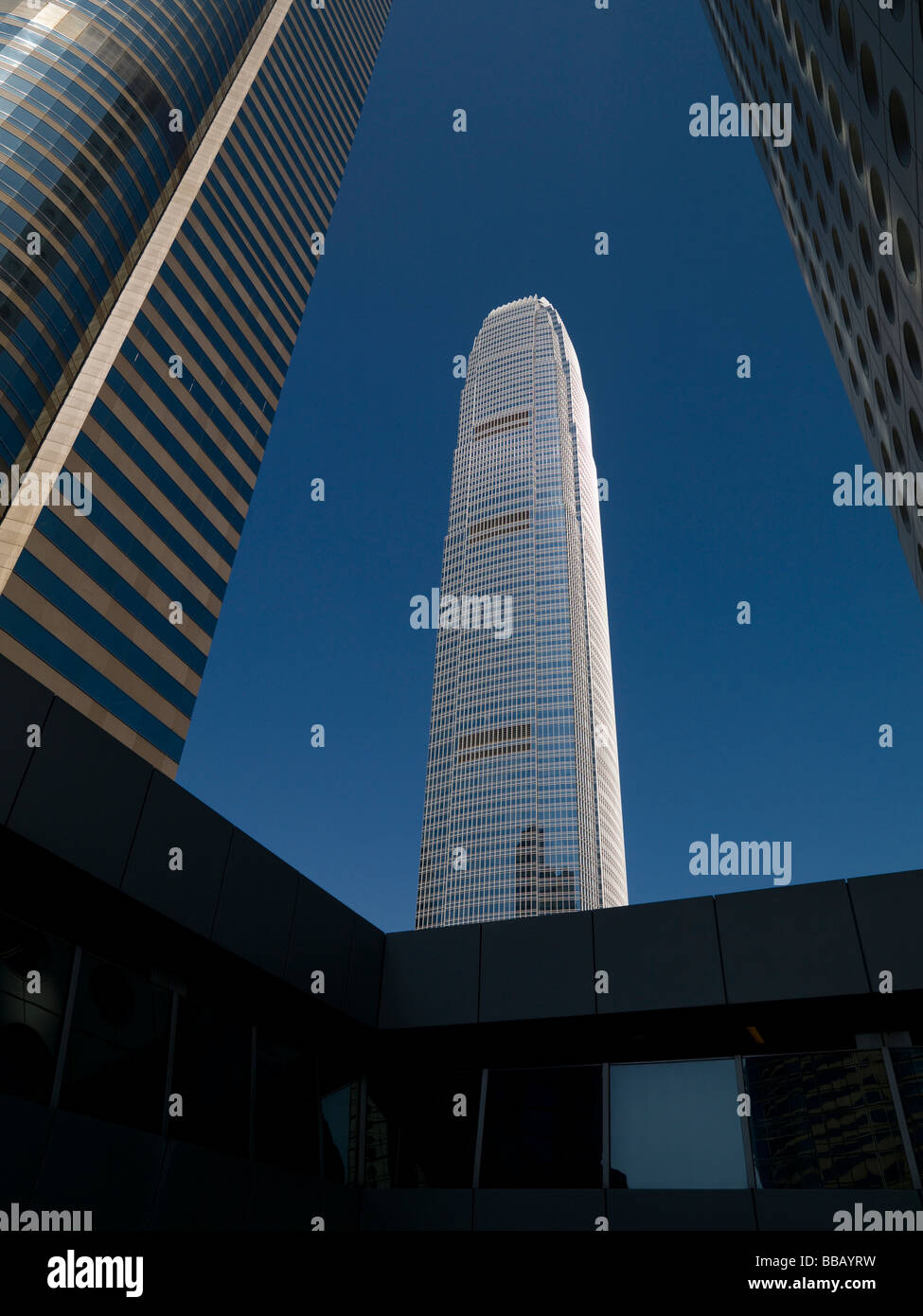 Two International Finance Center; Hong Kong, China Stock Photo - Alamy