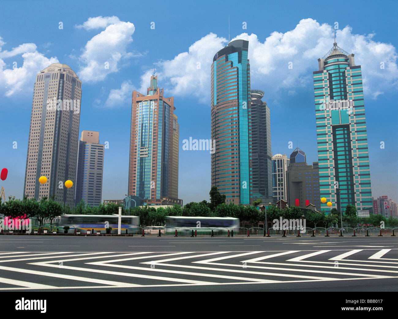 New buildings in Pudong, Shanghai, China Stock Photo - Alamy