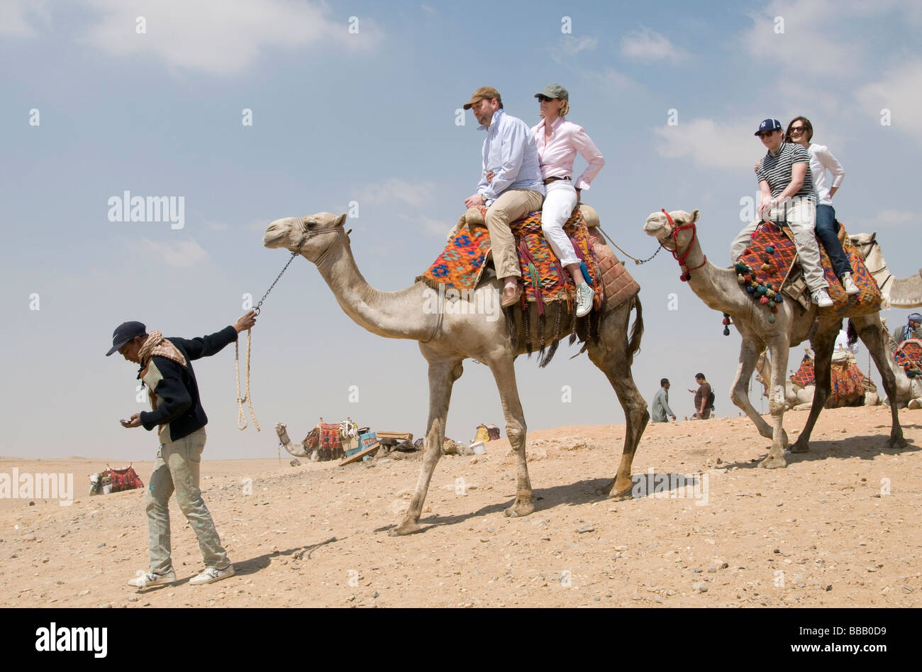 Pyramids Pyramid Giza Cheops Egypt Cairo Camel Stock Photo - Alamy