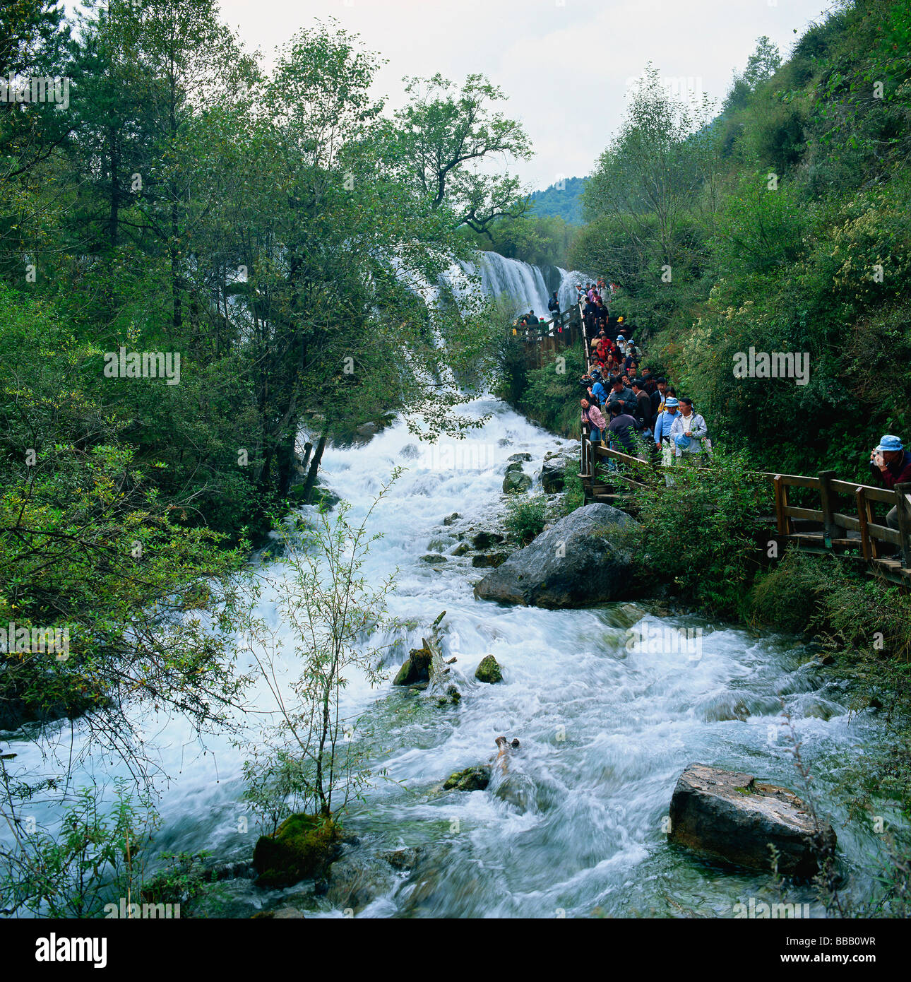 Jiuzhaigou landscape hi-res stock photography and images - Alamy