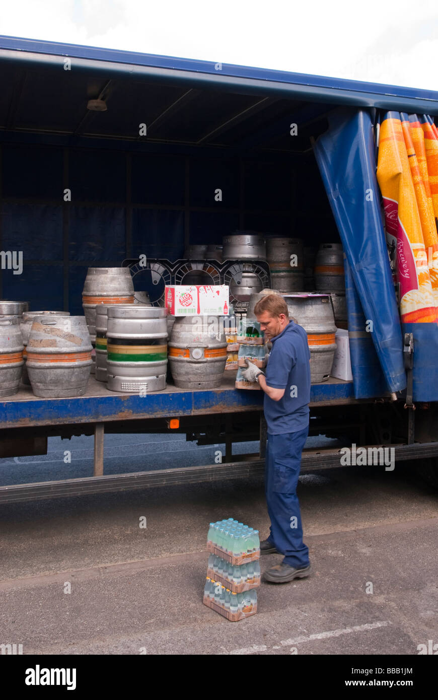 Delivering beer uk hi-res stock photography and images - Alamy