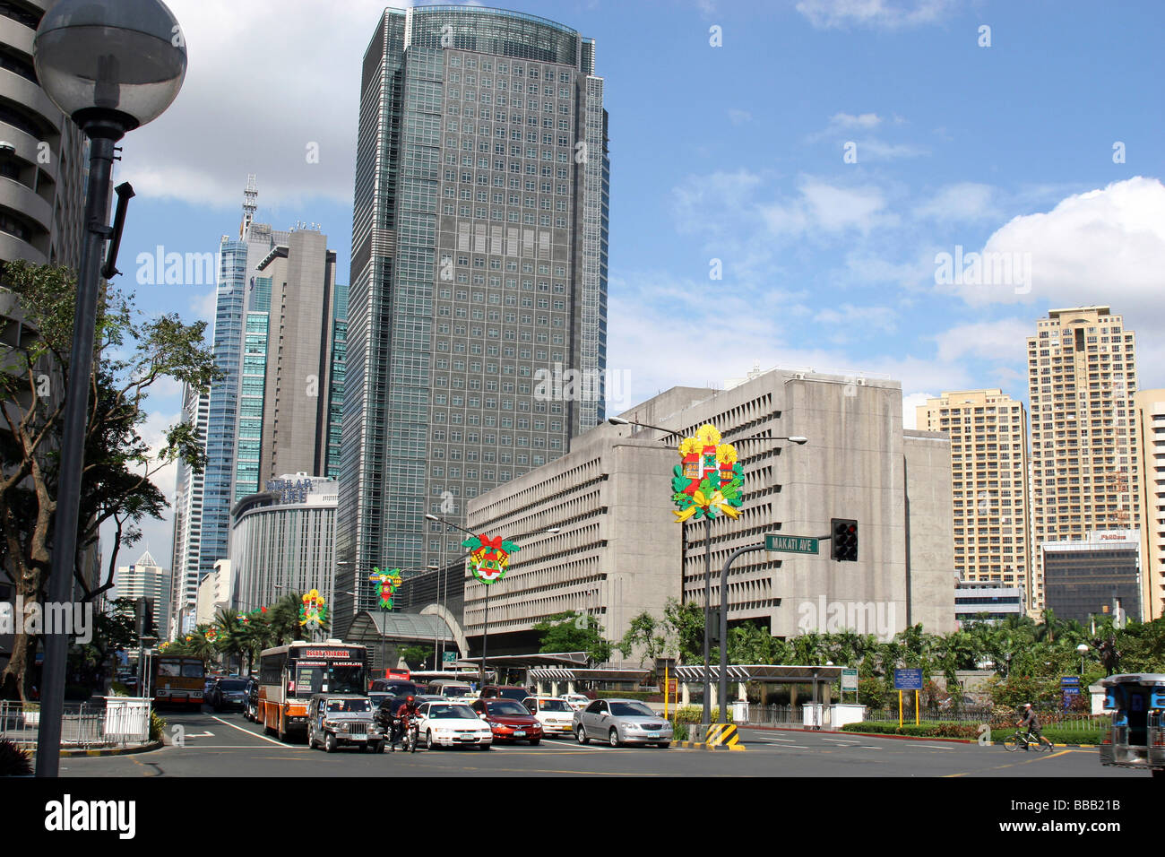 At Ayala Avenue, Makati, Philippines Stock Photo - Alamy