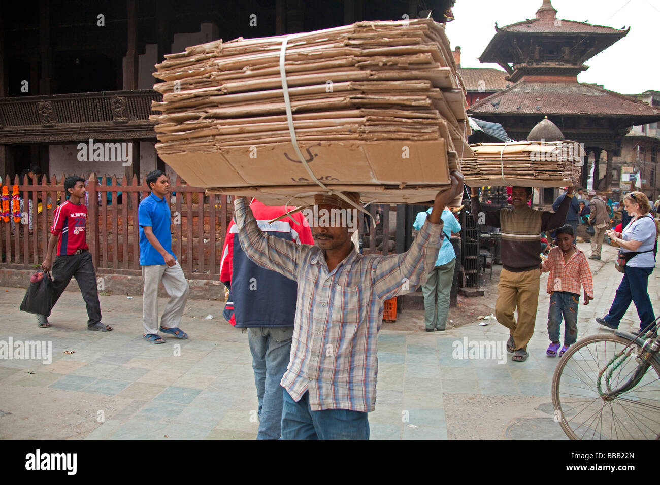 Man Carrying Load Back High Resolution Stock Photography and Images - Alamy