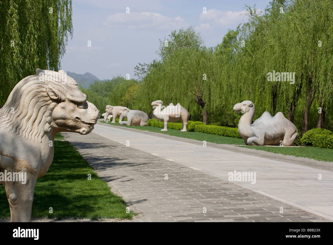 Sacred Way Museum of Ming Tomb, Beijing, China Stock Photo - Alamy