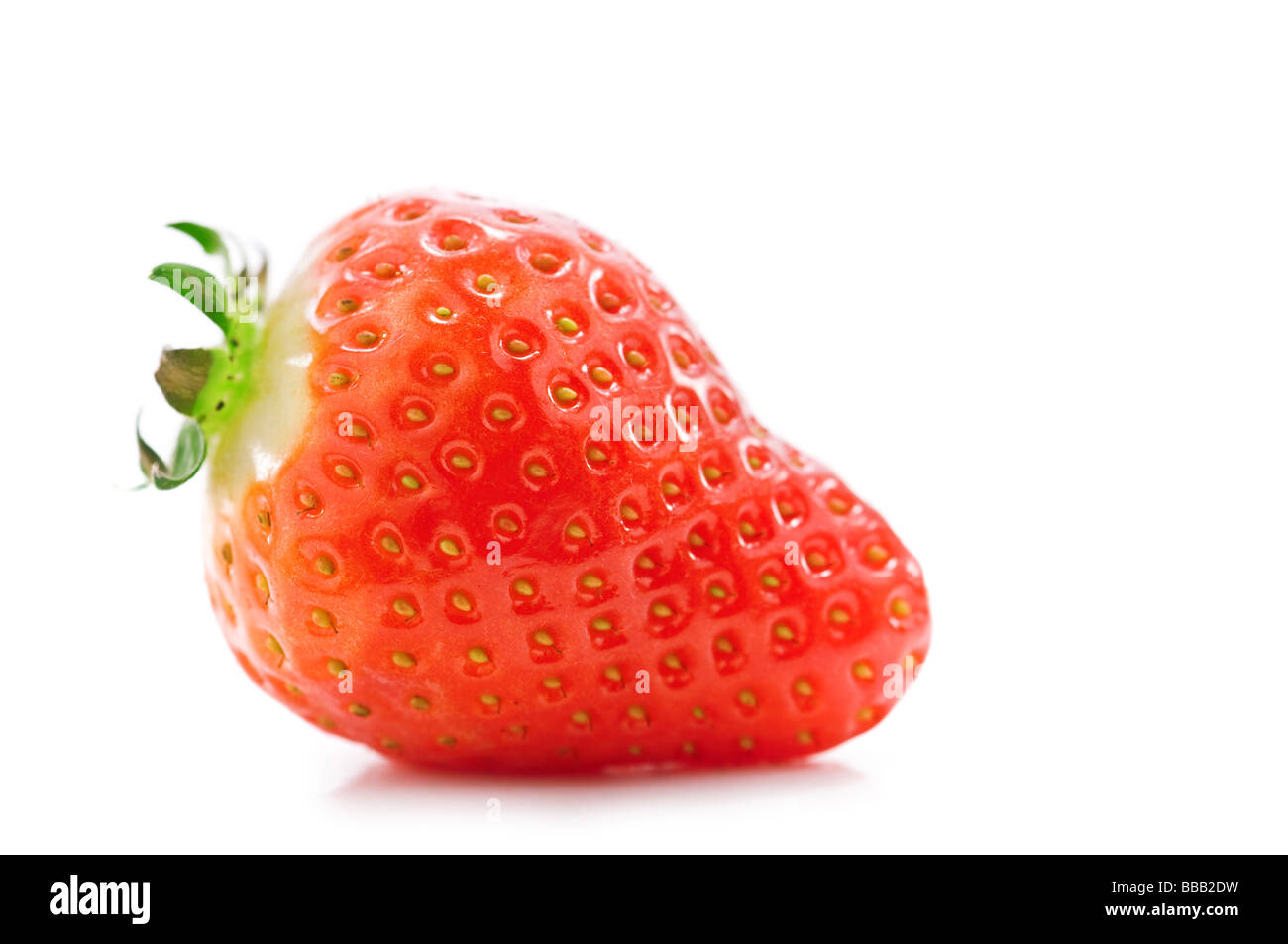 strawberry isolated on white Stock Photo - Alamy