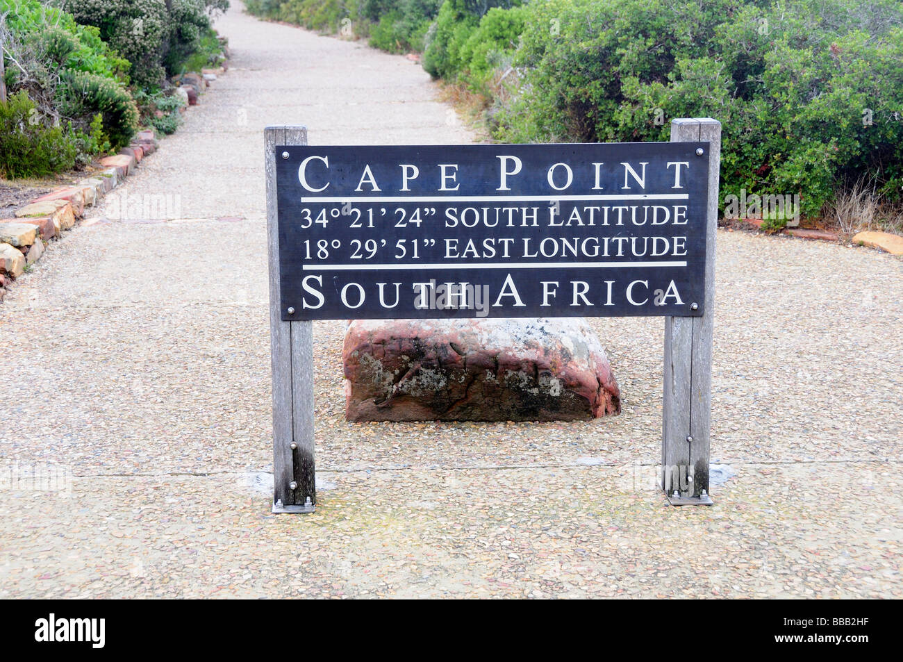 South africa cape point sign hi-res stock photography and images - Alamy