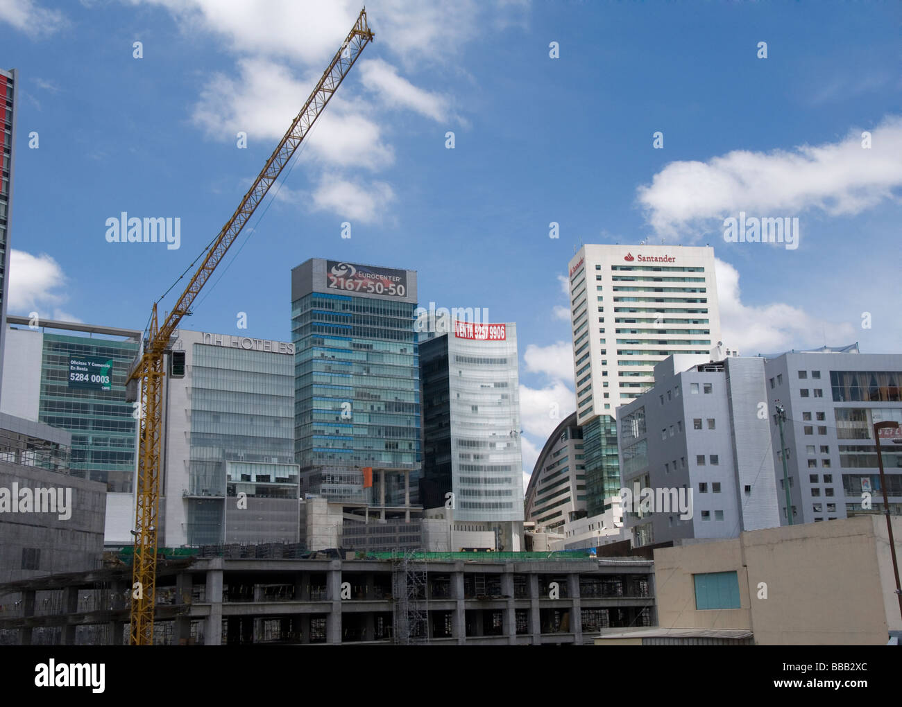 Building and construction work in Mexico Stock Photo - Alamy