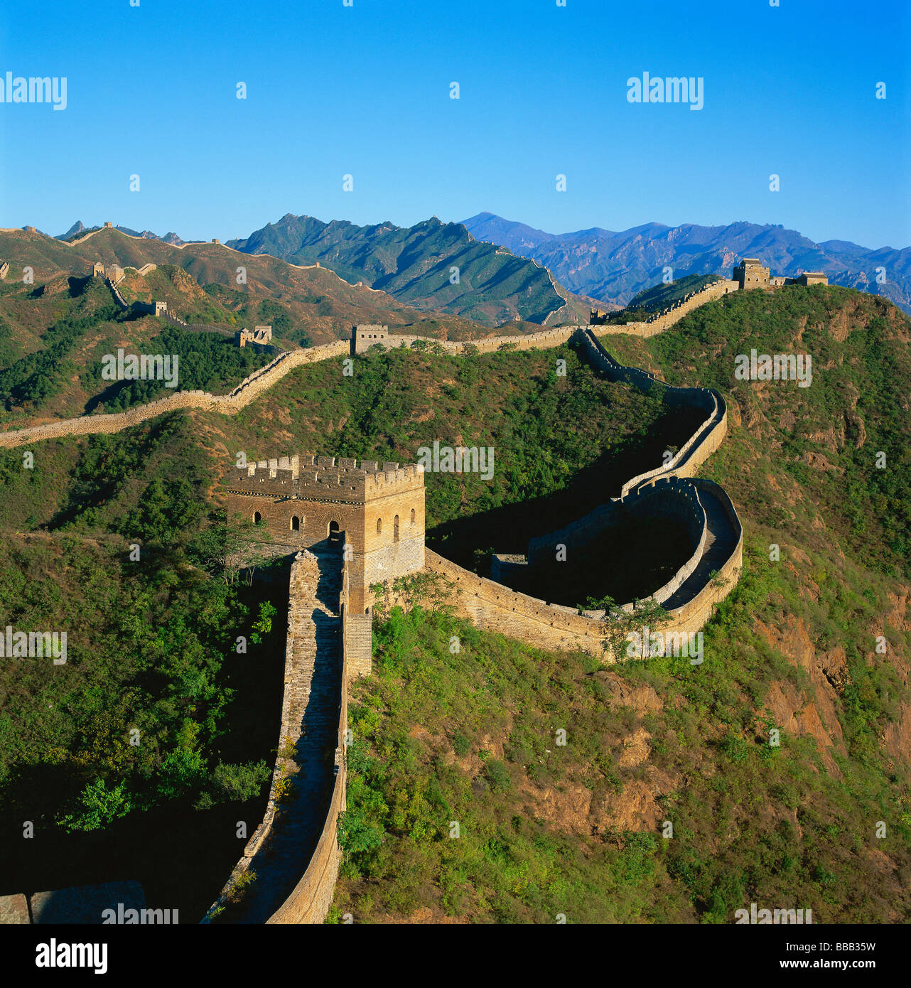 The Great Wall, Beijing, China Stock Photo - Alamy