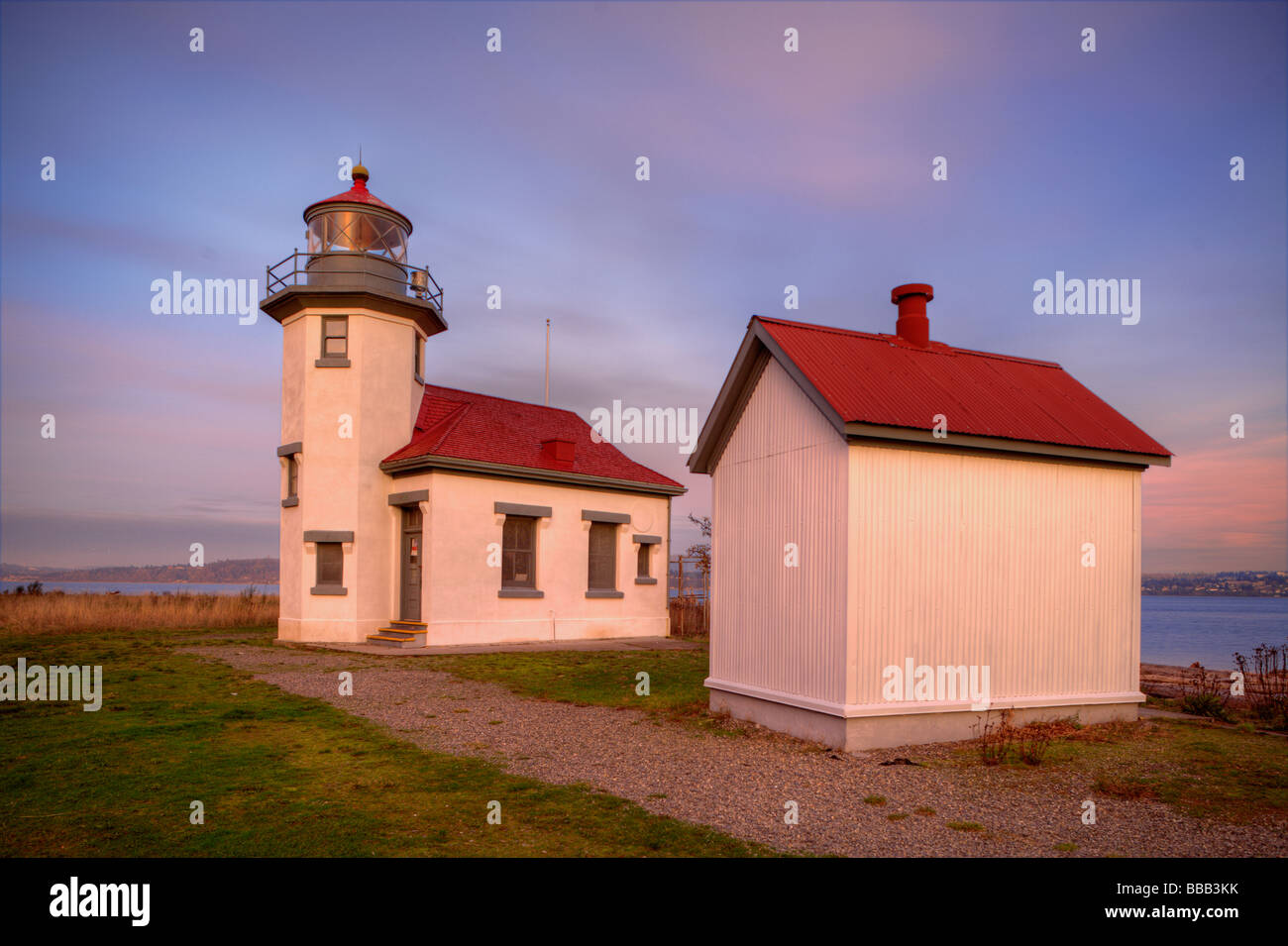 Sunset lighthouses hi-res stock photography and images - Alamy