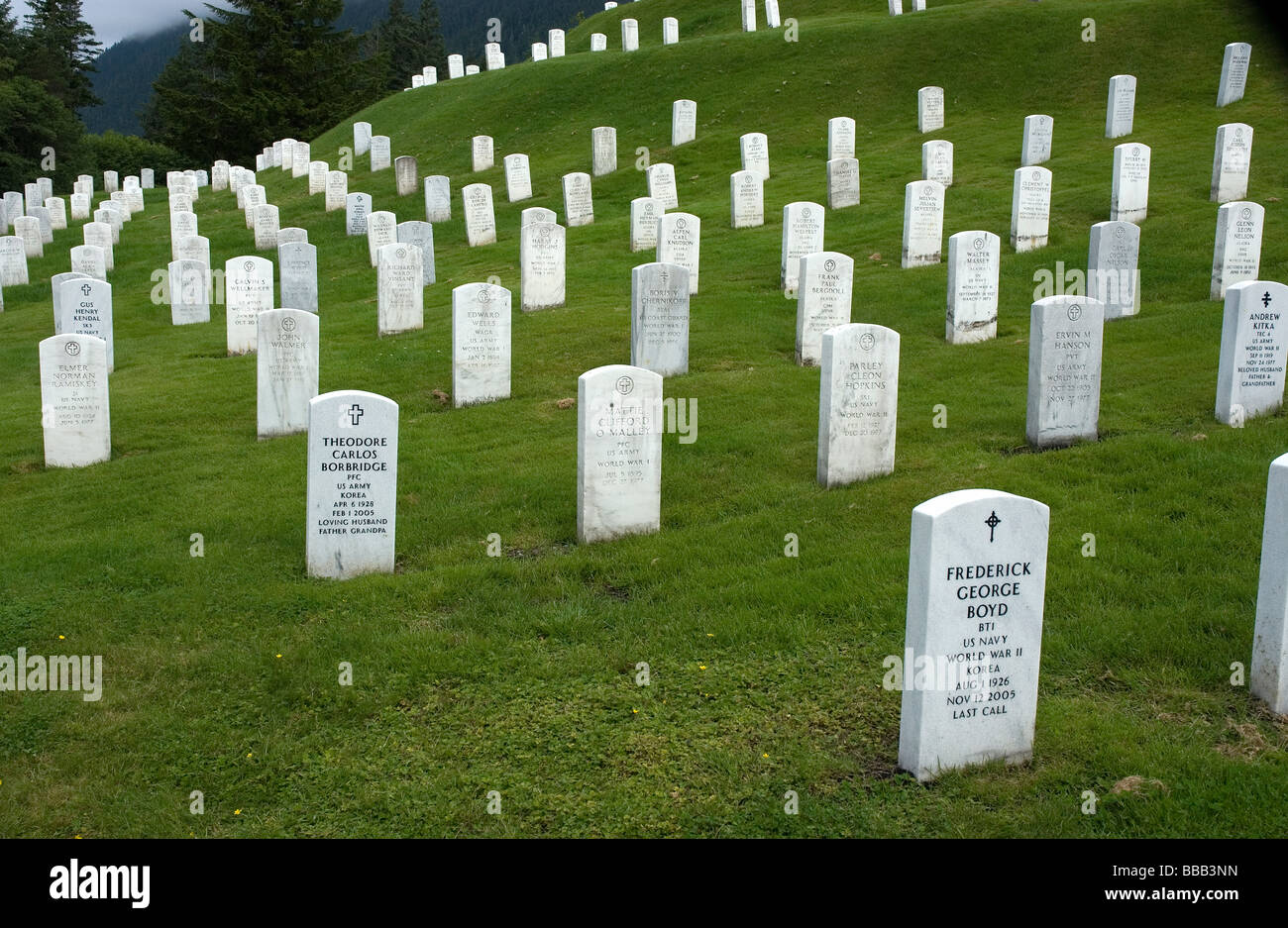 Sitka national cemetery hi-res stock photography and images - Alamy