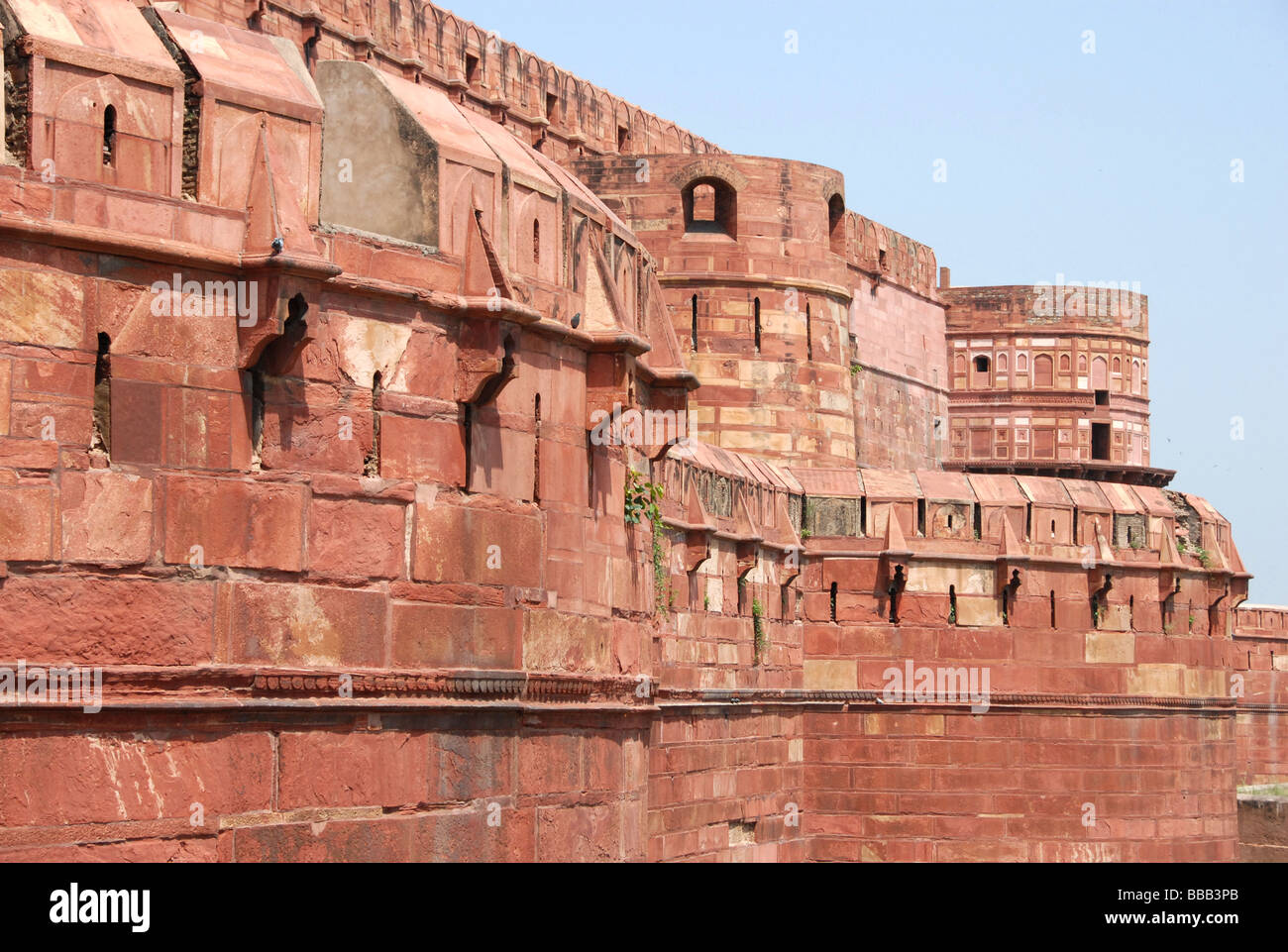 Agra Fort Agra India Stock Photo - Alamy