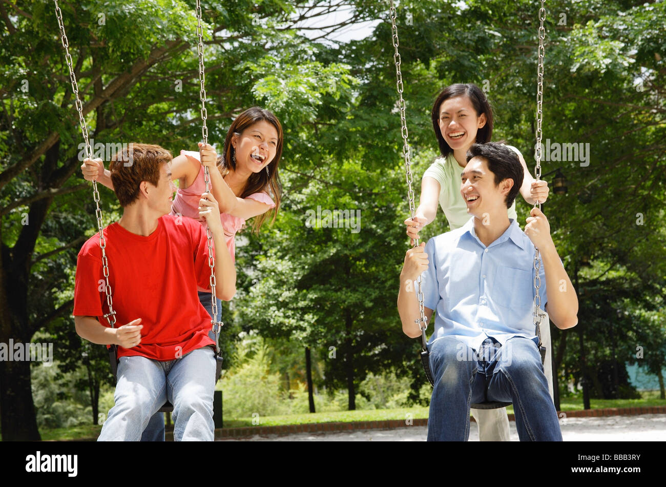 Chinese swings hi-res stock photography and images - Alamy