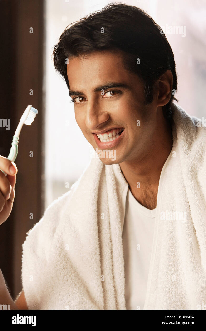 Indian toothbrush hi-res stock photography and images - Alamy