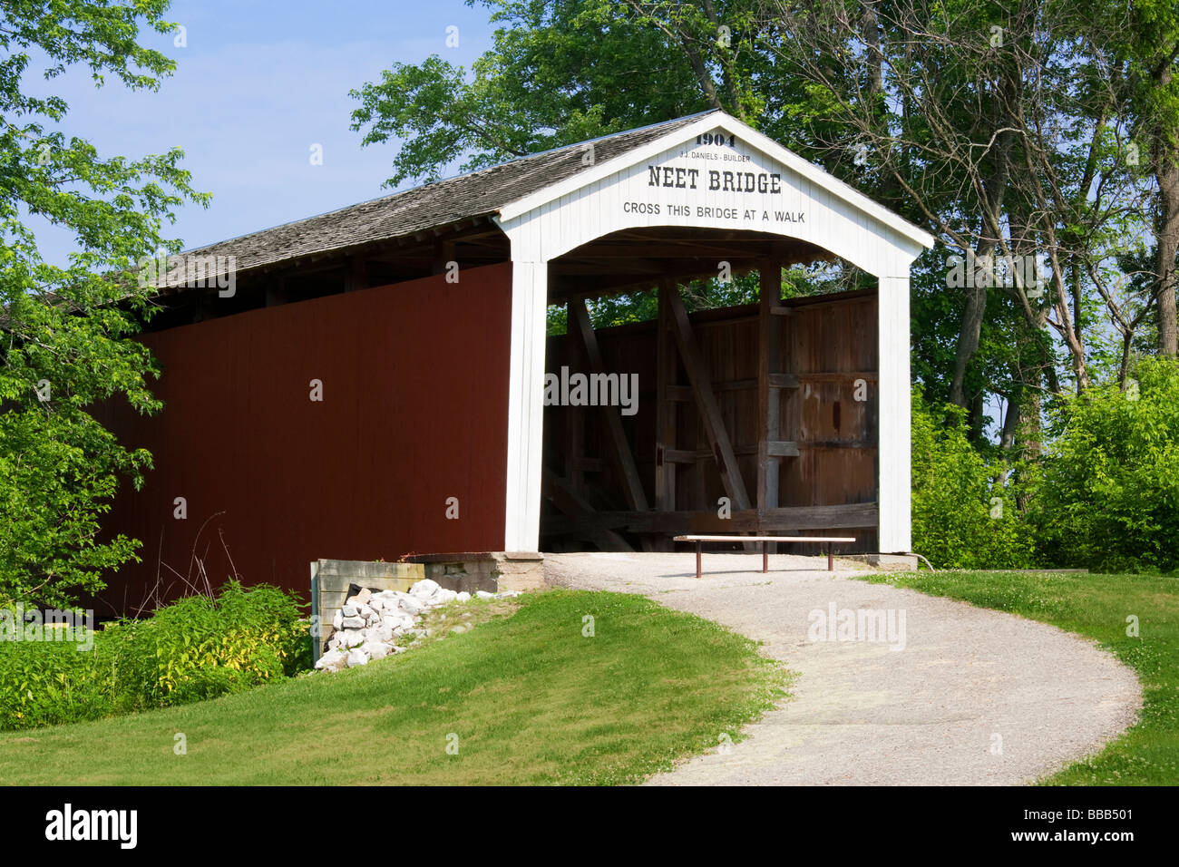 Neet covered bridge in hi-res stock photography and images - Alamy