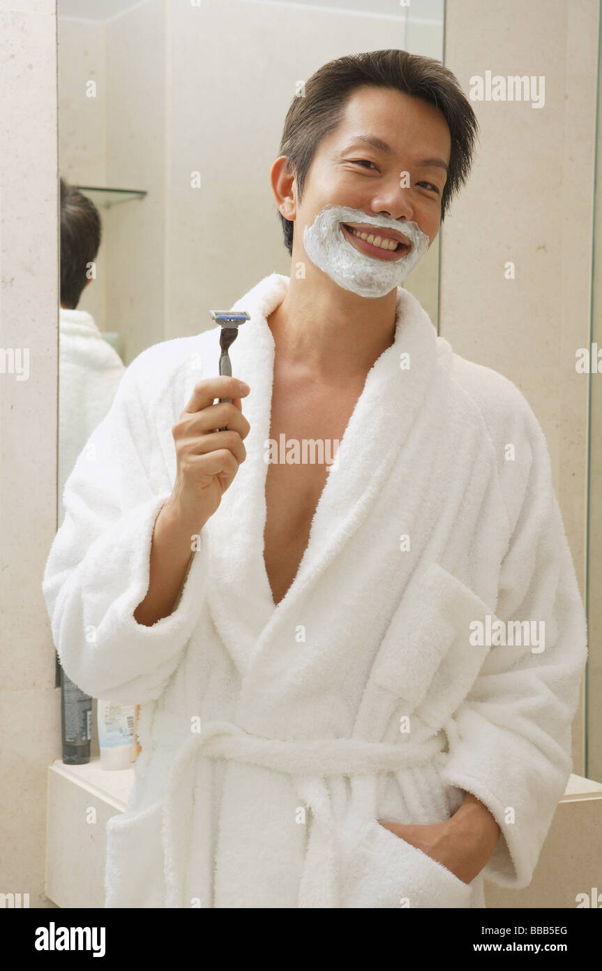 Man in robe hi-res stock photography and images - Alamy