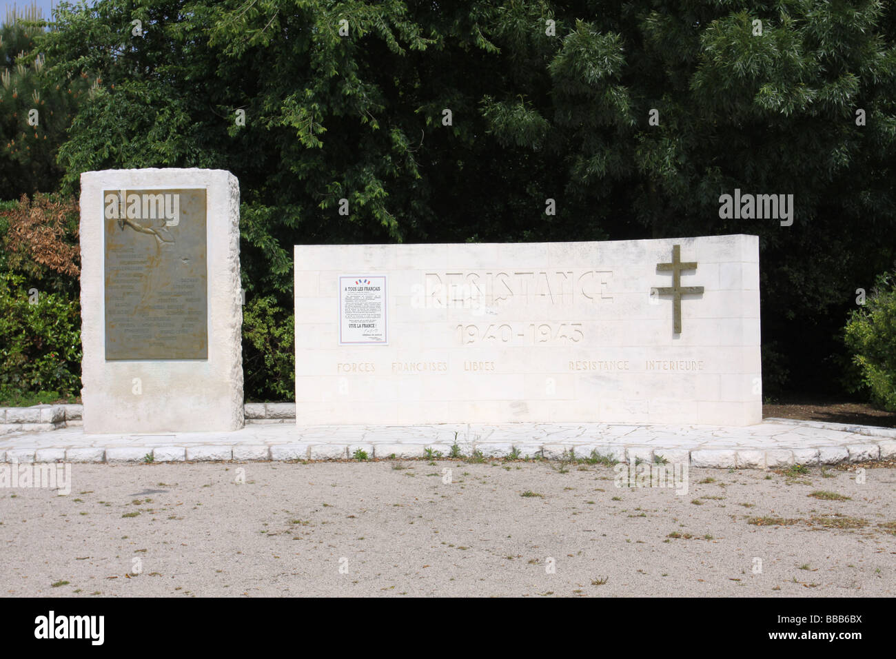 Memorial to French Resistance fighters during World War II La Rochelle ...