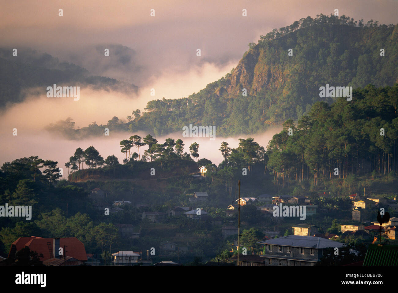 A village, Sagada, Philippines Stock Photo - Alamy