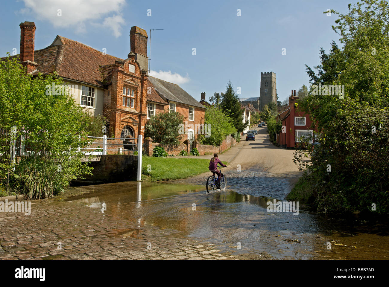 Kersey village suffolk hi-res stock photography and images - Alamy