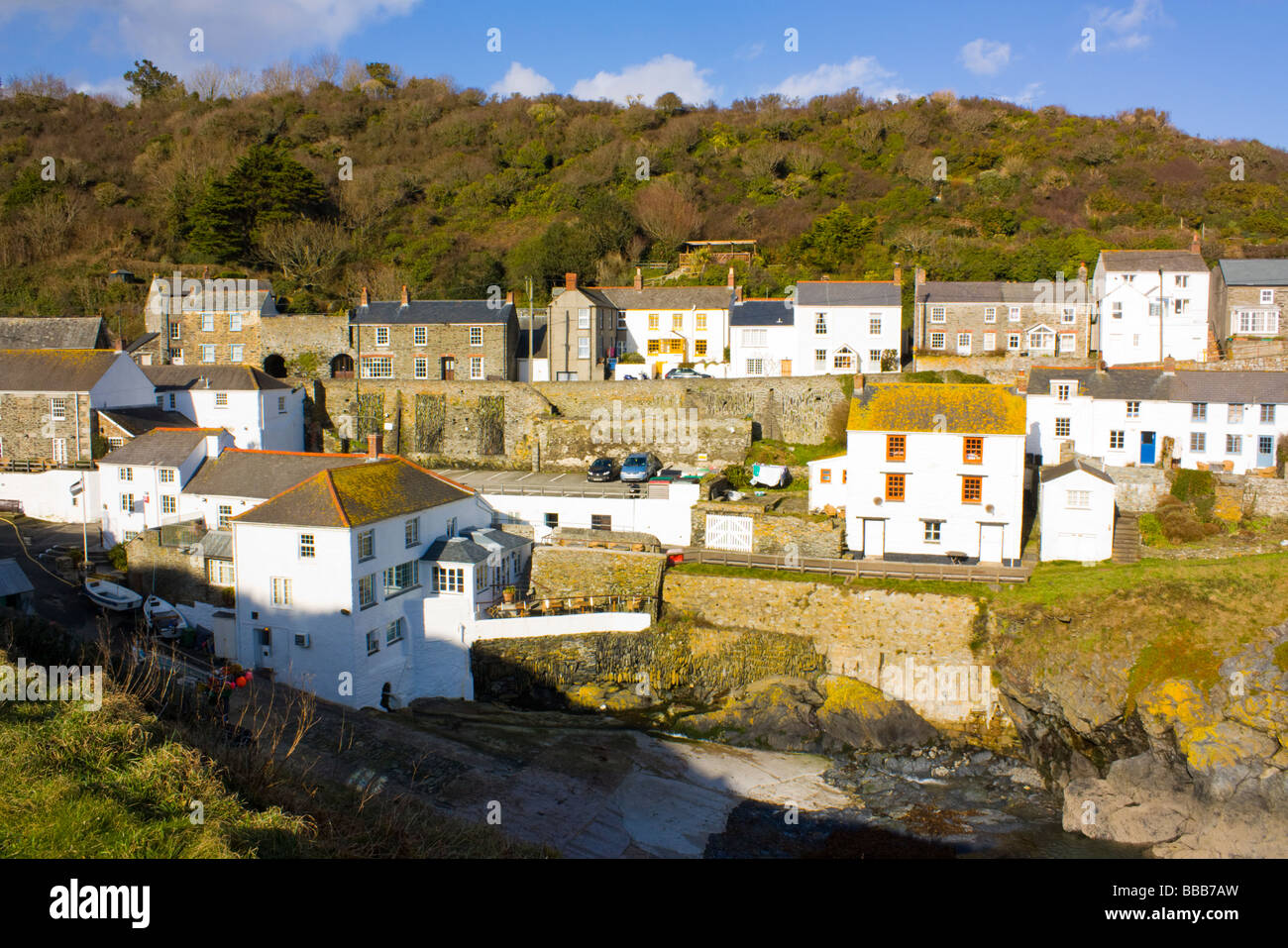 Portloe village hi-res stock photography and images - Alamy
