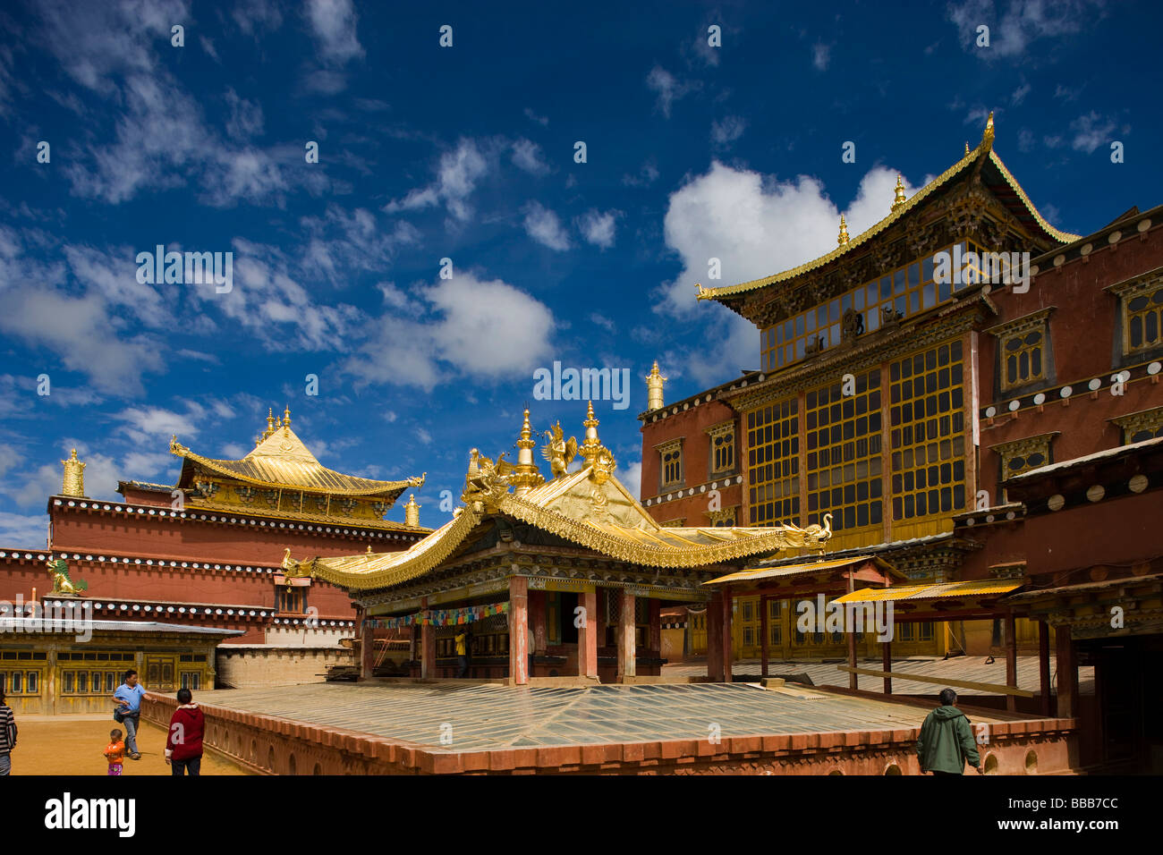 Songzanlin Temple, Shangri-la, China Stock Photo - Alamy