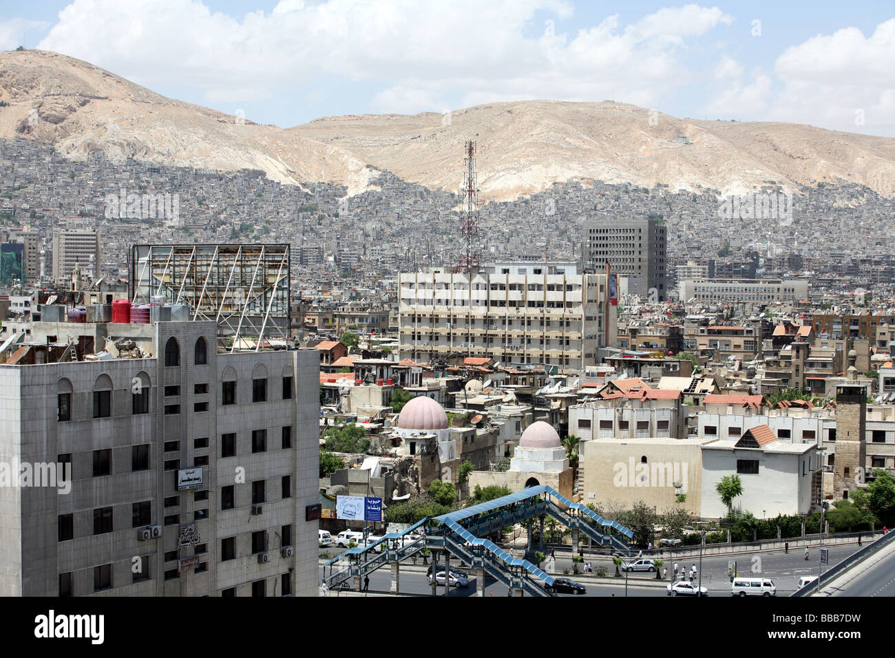 Damascus city aerial hi-res stock photography and images - Alamy