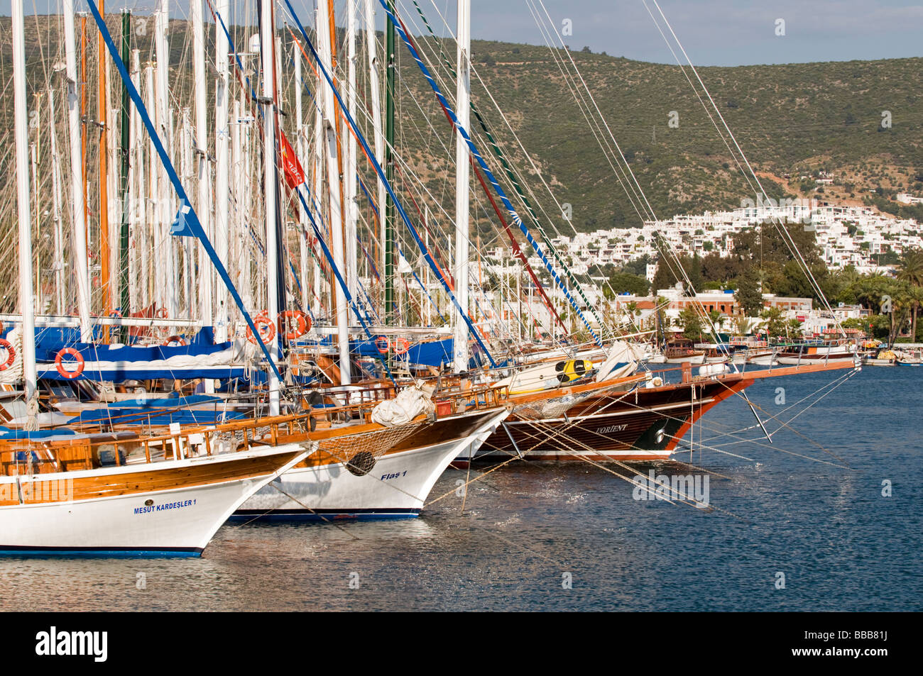 Turkish wooden boats hi-res stock photography and images - Alamy