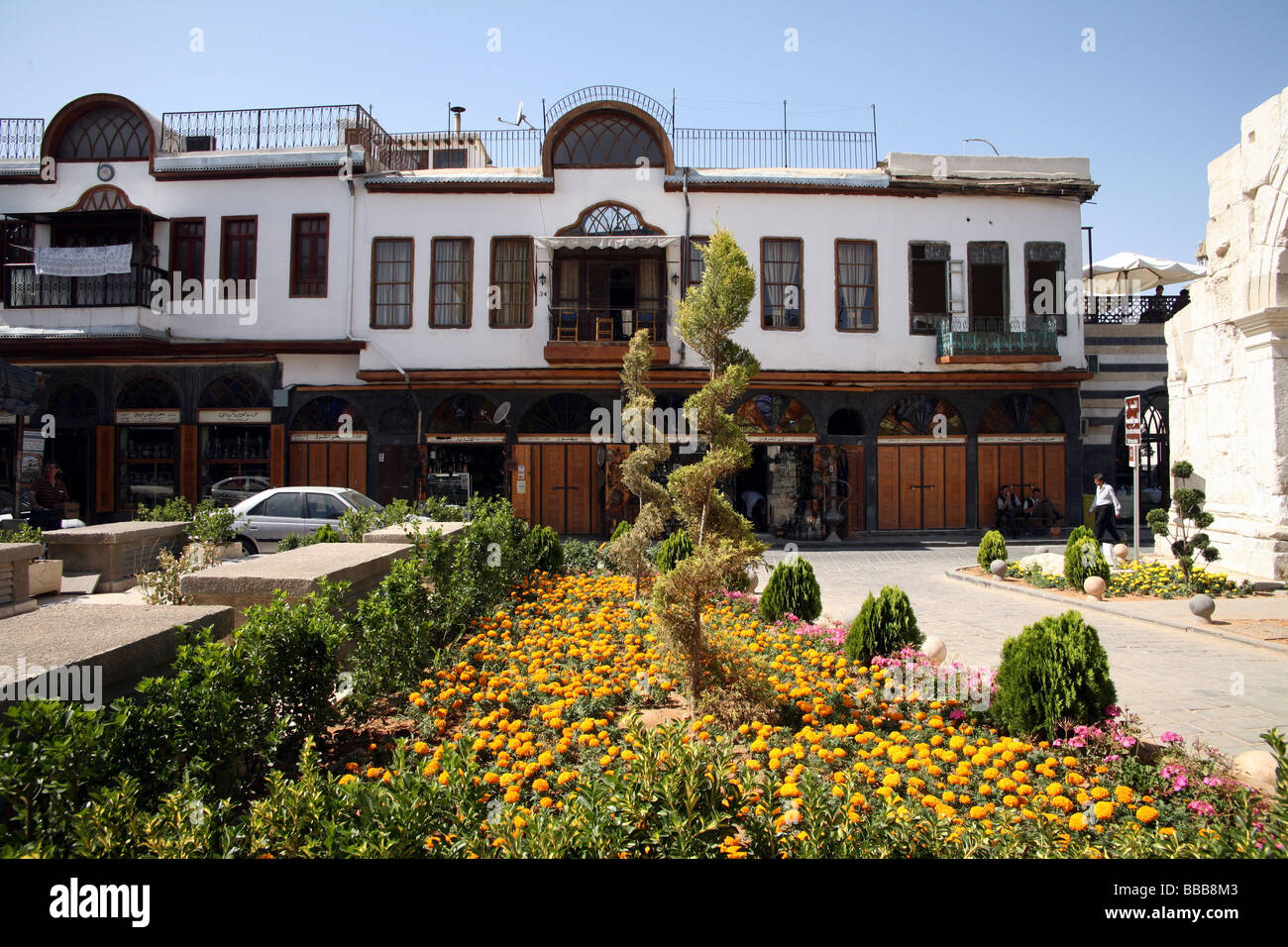 Christian quarter Old City in Damascus Syria Stock Photo - Alamy