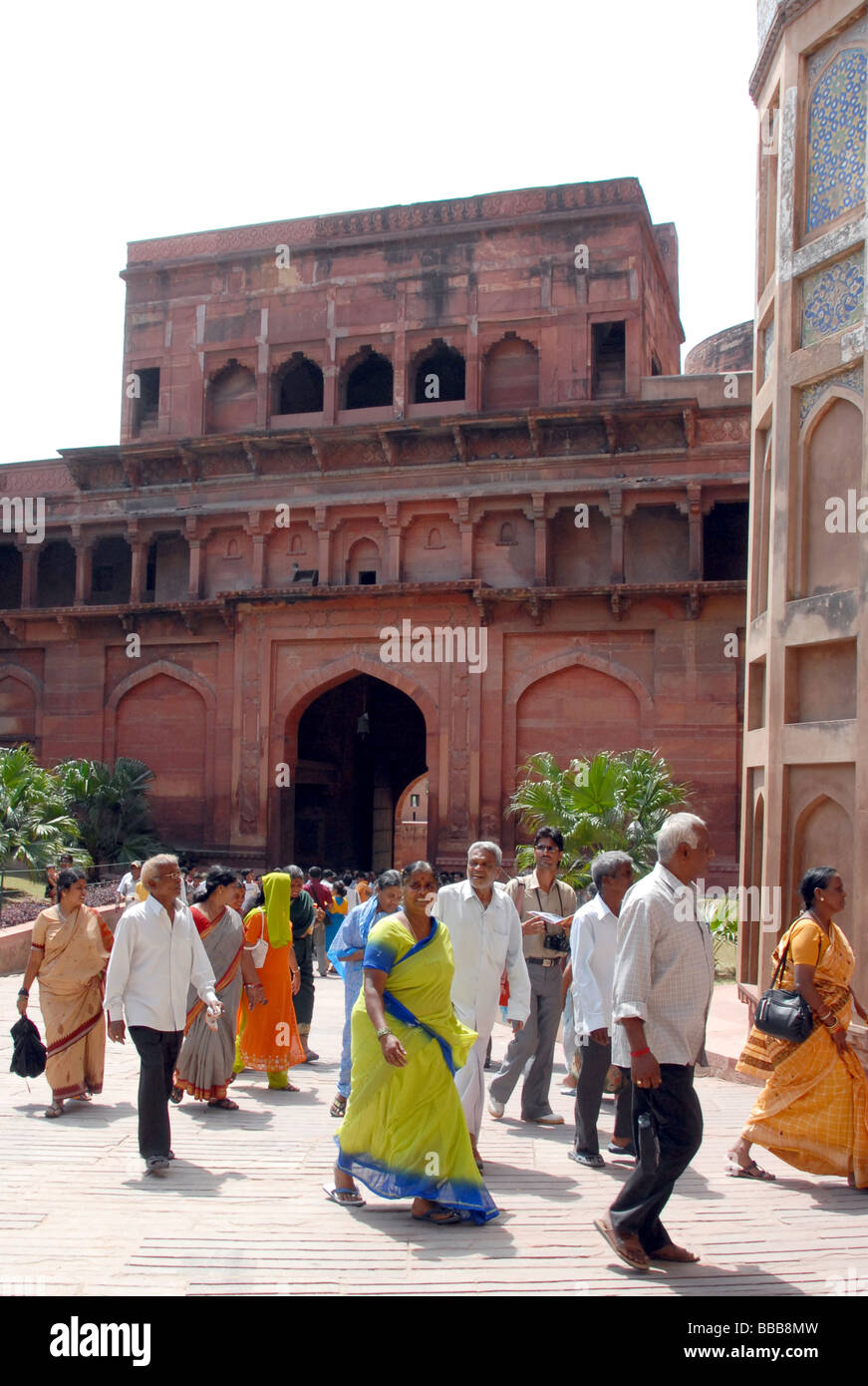Entrance to the Agra Fort Agra India Stock Photo - Alamy