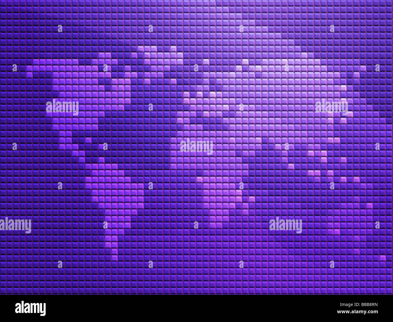 Angled world map hi-res stock photography and images - Alamy
