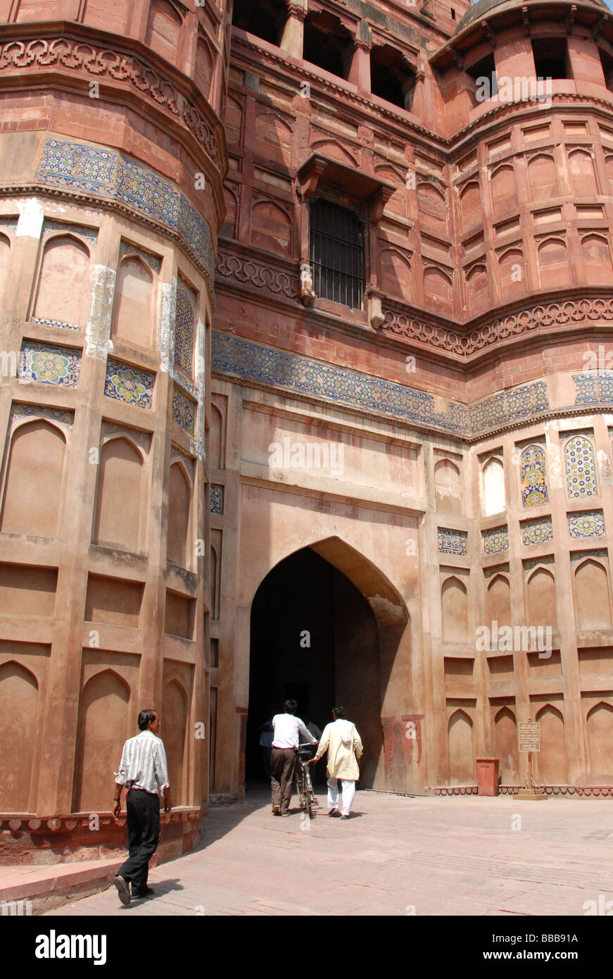Amir Singh Gate Agra Fort Agra India Stock Photo - Alamy