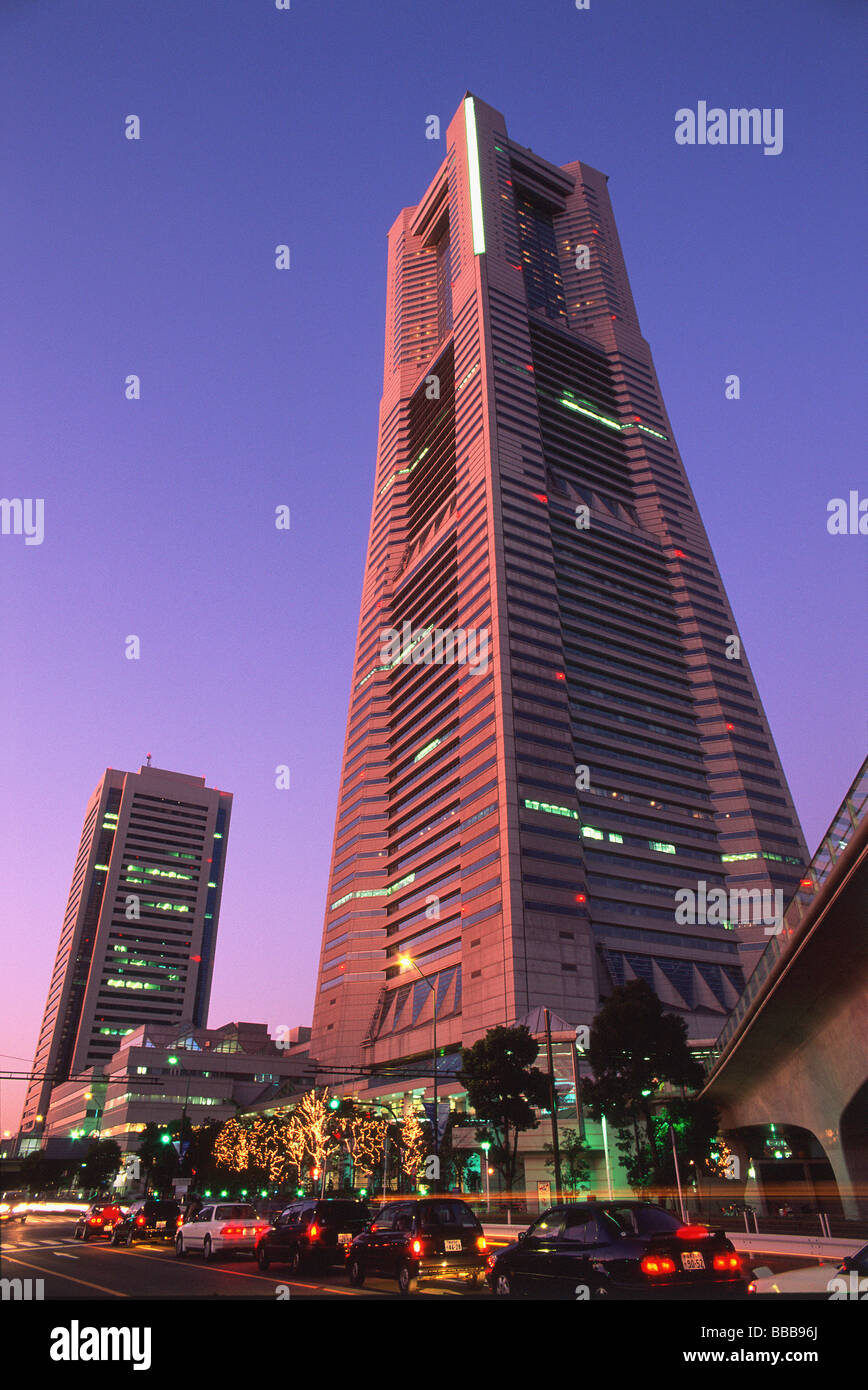 Japan, Yokohama, Landmark Tower Stock Photo - Alamy