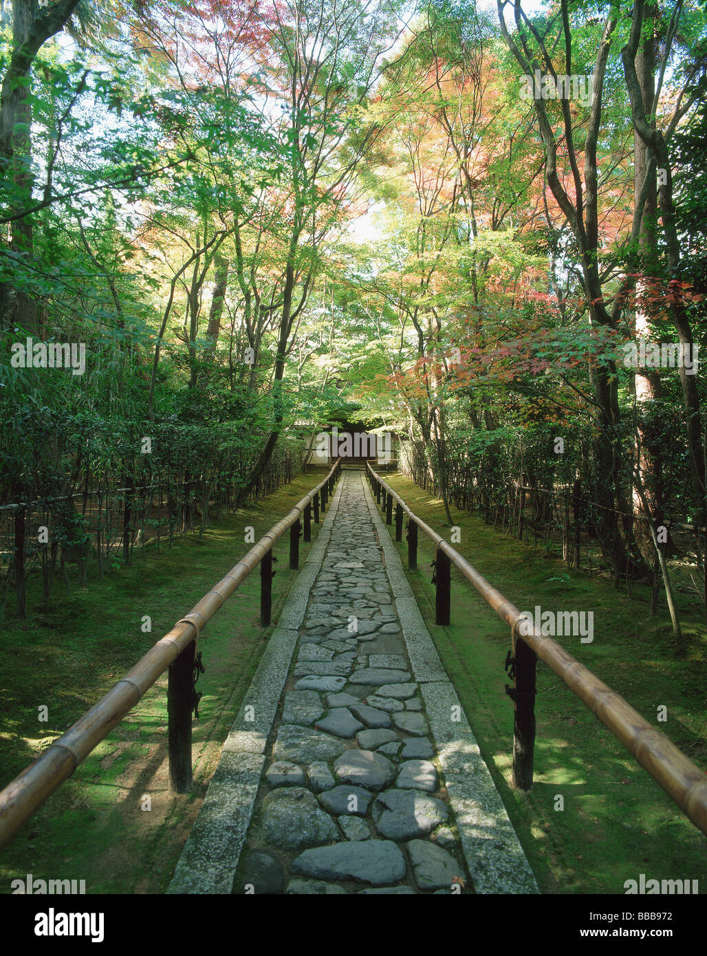 Japan, Kyoto, Daitouku-ji, Path to temple grounds Stock Photo - Alamy