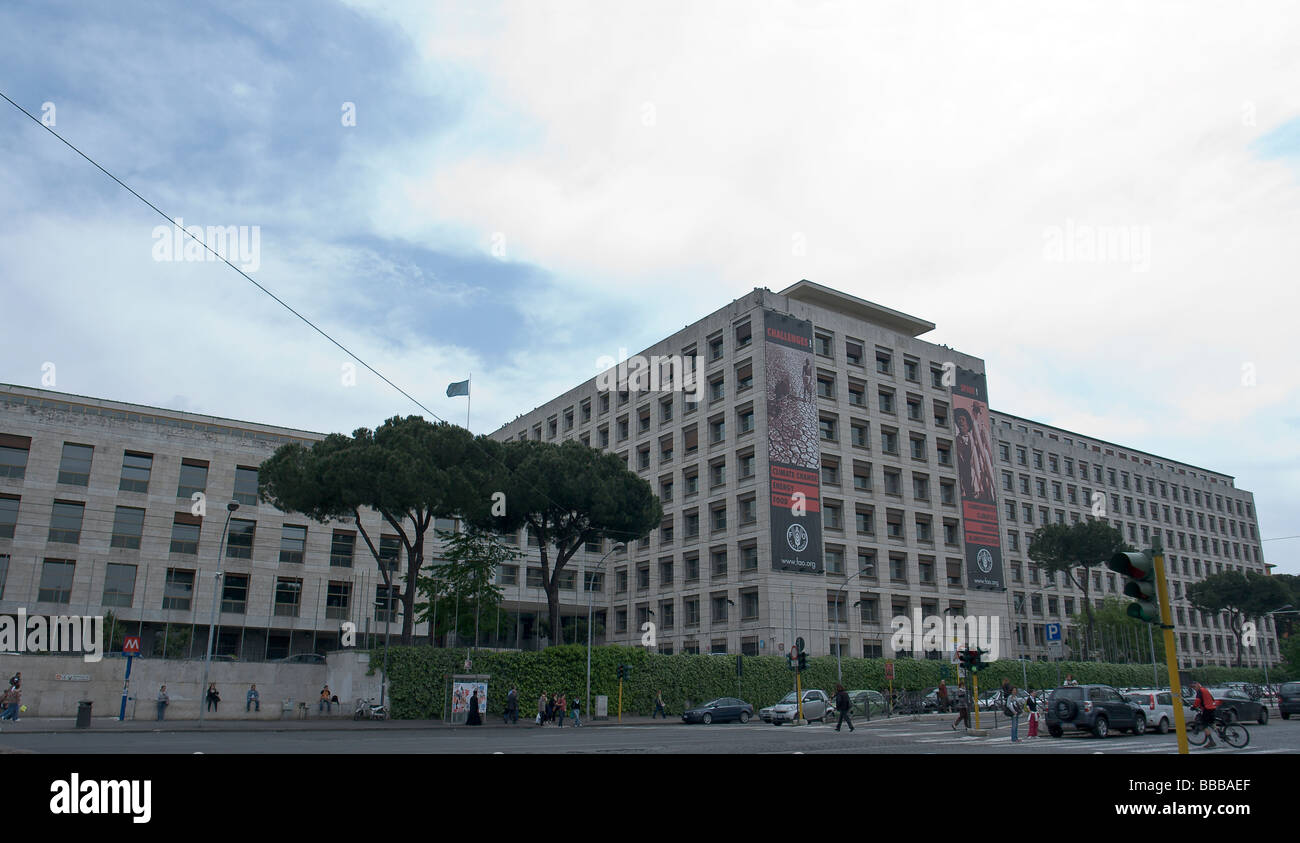 FAO building in Rome, Italy Stock Photo - Alamy