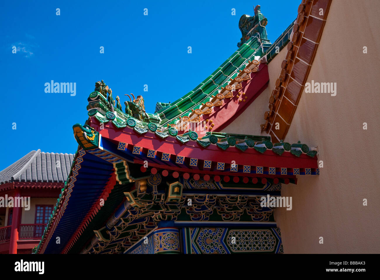 Chinese Temple of Heaven as seen in China, Far East the Orient Stock ...