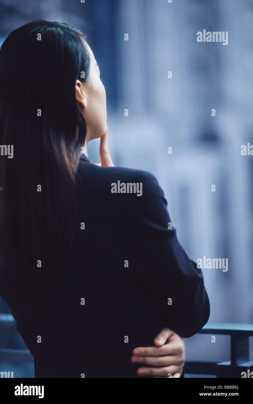 Female executive, rear view Stock Photo - Alamy